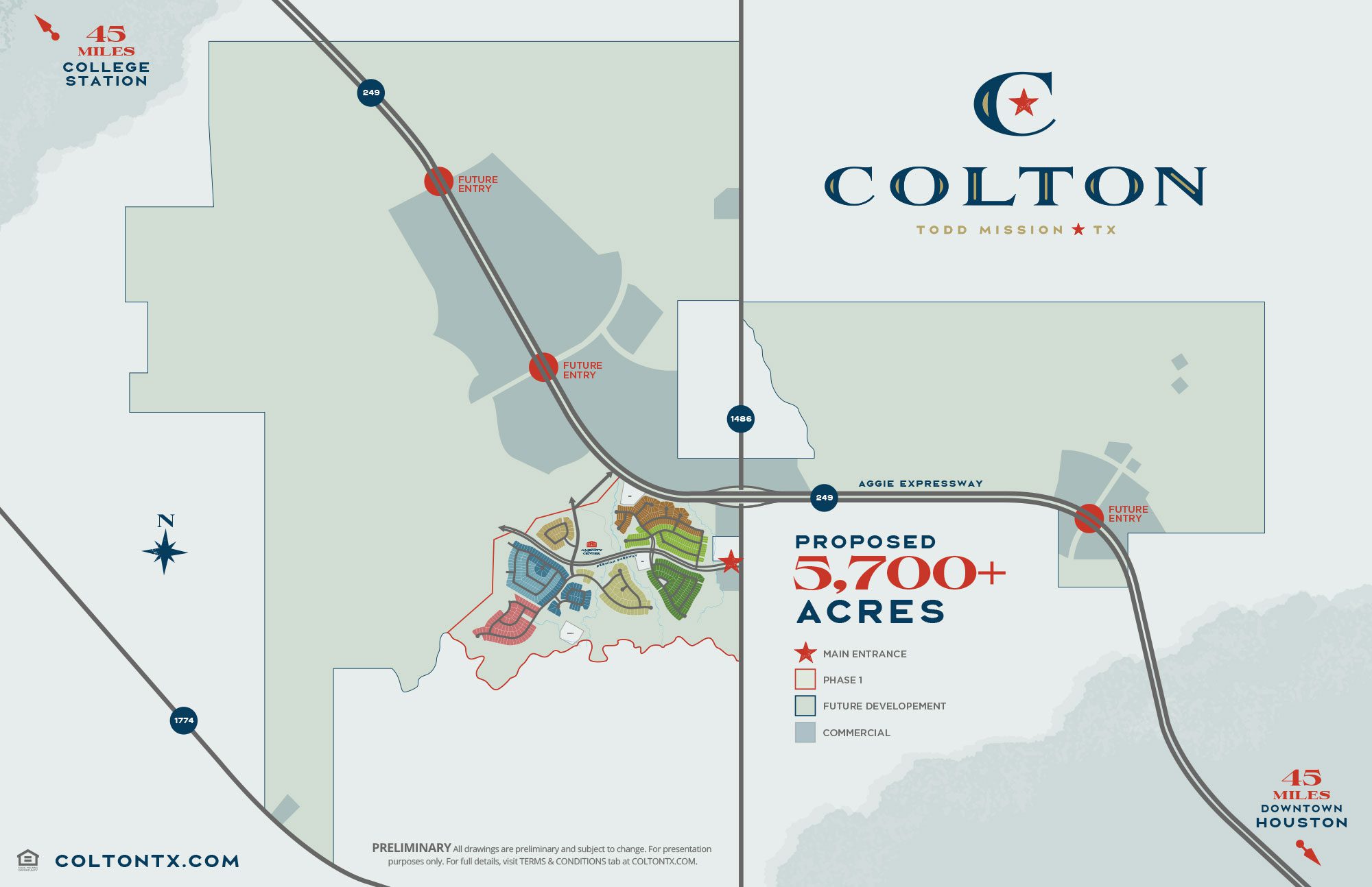COLTON is a New Community in Todd Mission, TX